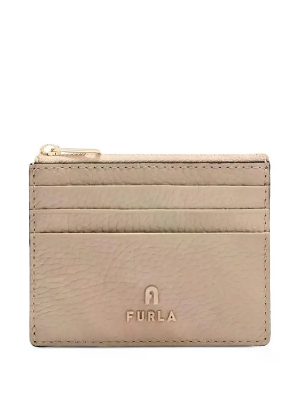 Furla Camelia Card Case - Neutrals