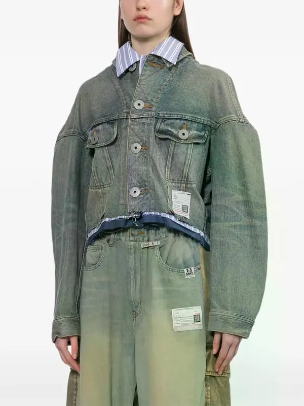 Mihara Yasuhiro Layered Denim Jacket