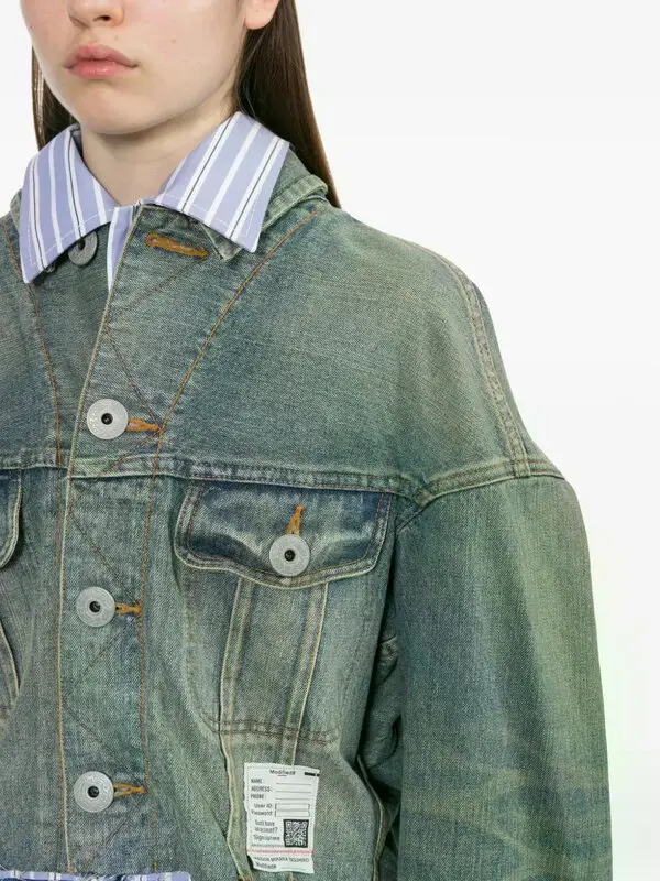 Mihara Yasuhiro Layered Denim Jacket