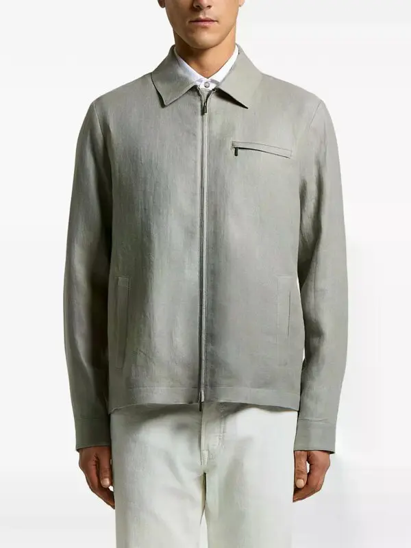 Peserico Zip Patch-pocket Jacket