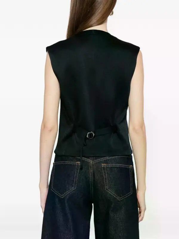 BLAZÉ MILANO Buttoned Waistcoat - Blue