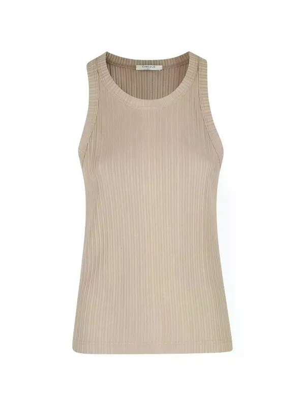 CIRCOLO 1901 Ribbed Racer Vest