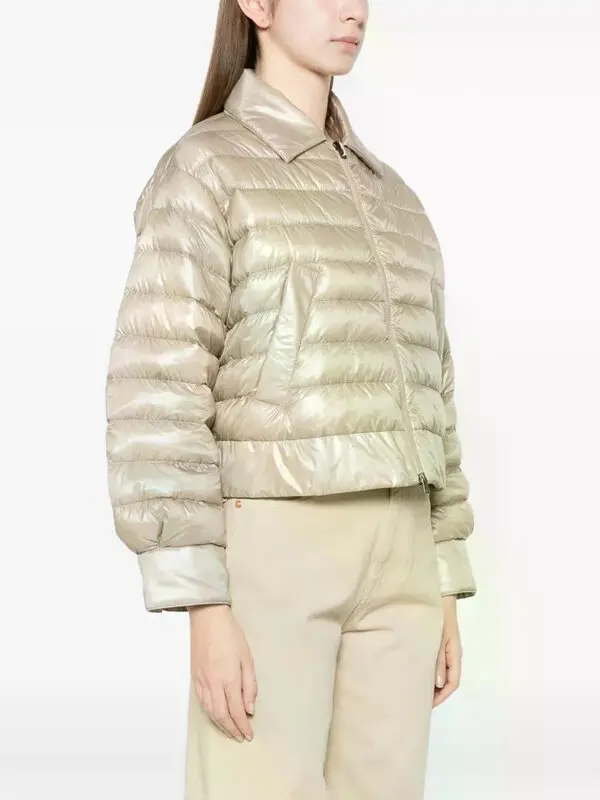 Herno Polo-collar Padded Jacket - Neutrals