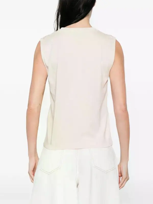 BLUGIRL Embroidered V-neck Tank Top