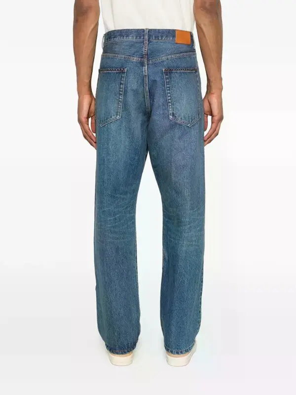 KHOKI K-14 Embroidered Patch Jeans