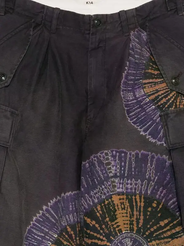 KHOKI Printed Cargo Pants