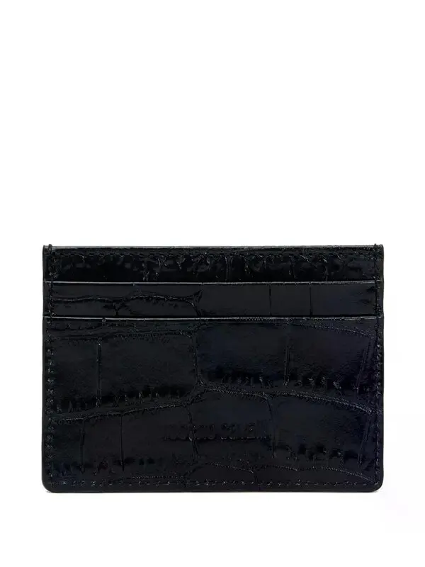 Roberto Cavalli Embossed-logo Card Holder