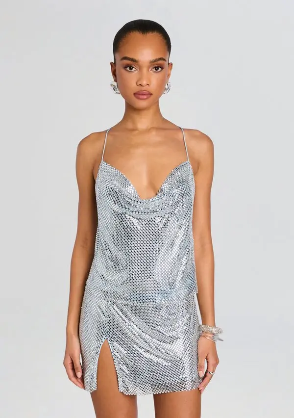 Retrofete Embellished Cami - Glace/silver