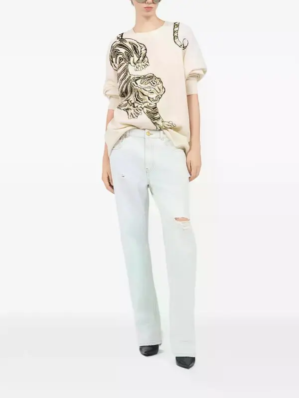 Roberto Cavalli Tiger-motif Sweater