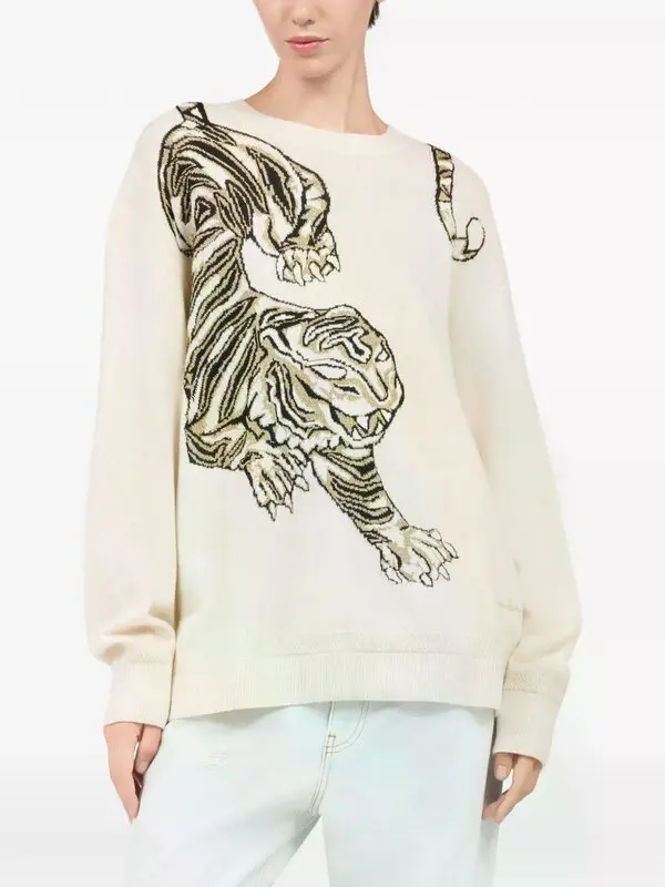 Roberto Cavalli Tiger-motif Sweater