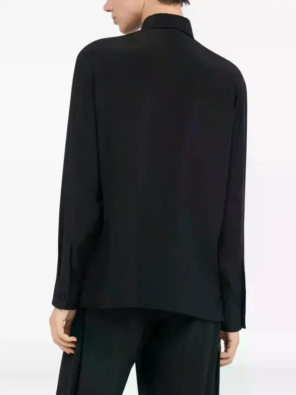 Roberto Cavalli Embellished-stripe Shirt