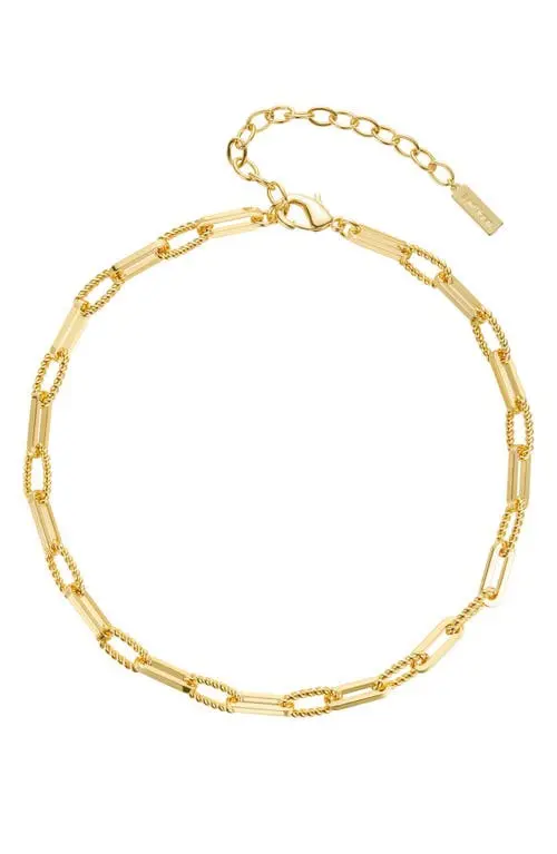 ST. MORAN Mixed Link Chain Necklace - Gold