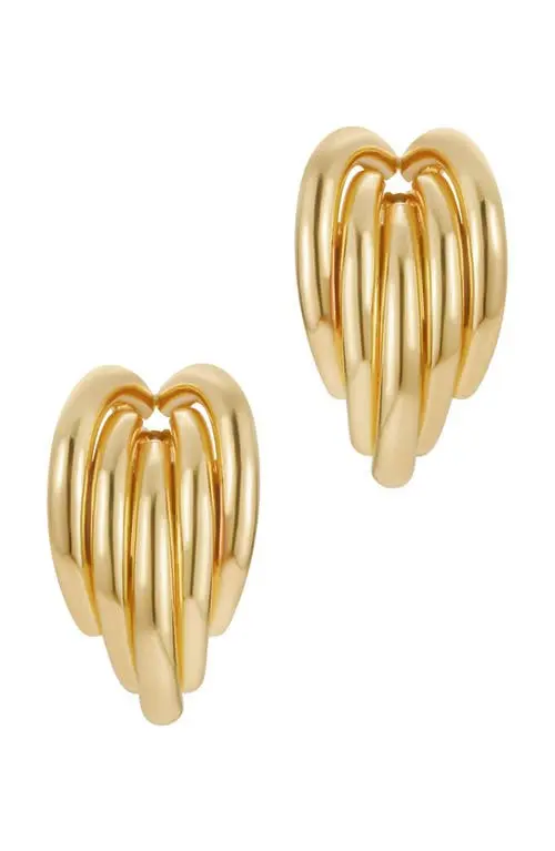 ST. MORAN Isla Statement Earrings - Gold