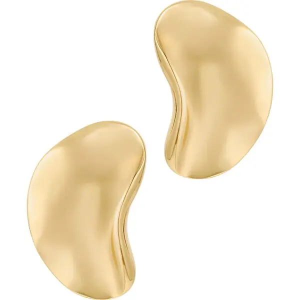 ST. MORAN Nina Statement Earrings - Gold