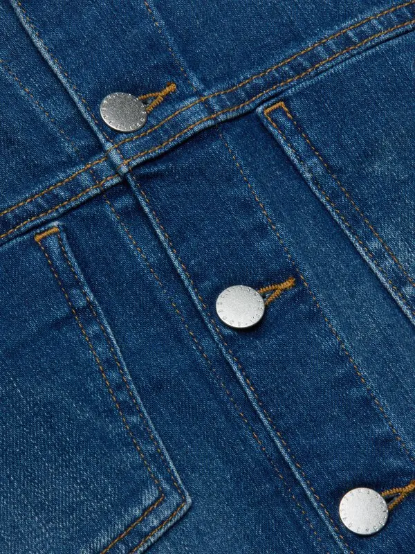 L'Agence Celine Slim Fit Jean Jacket