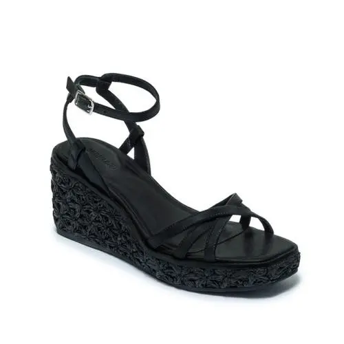 Bernardo Cario Wedge Sandal - Black