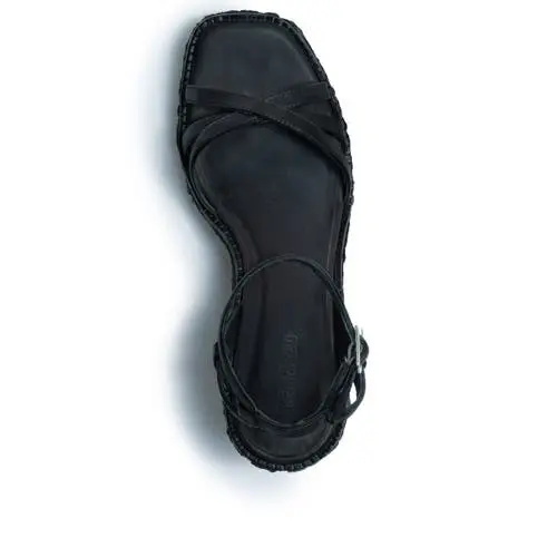 Bernardo Cario Wedge Sandal - Black