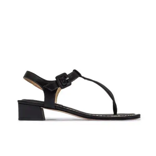 Bernardo Goyara Demi Heel Sandals - Black