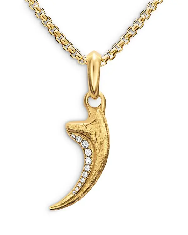 David Yurman Raptor Claw Amulet - Gold