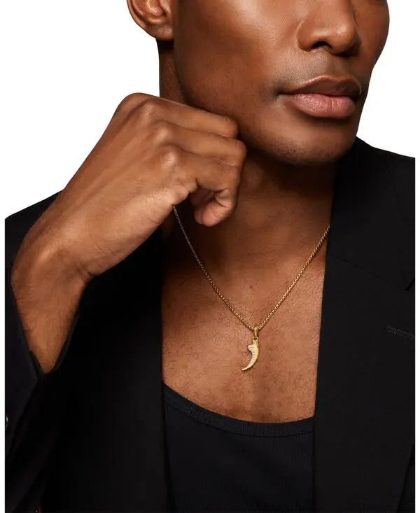 David Yurman Raptor Claw Amulet - Gold