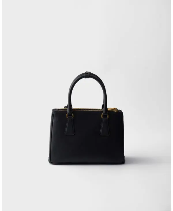 Prada Galleria Small Saffiano Leather Bag - Black