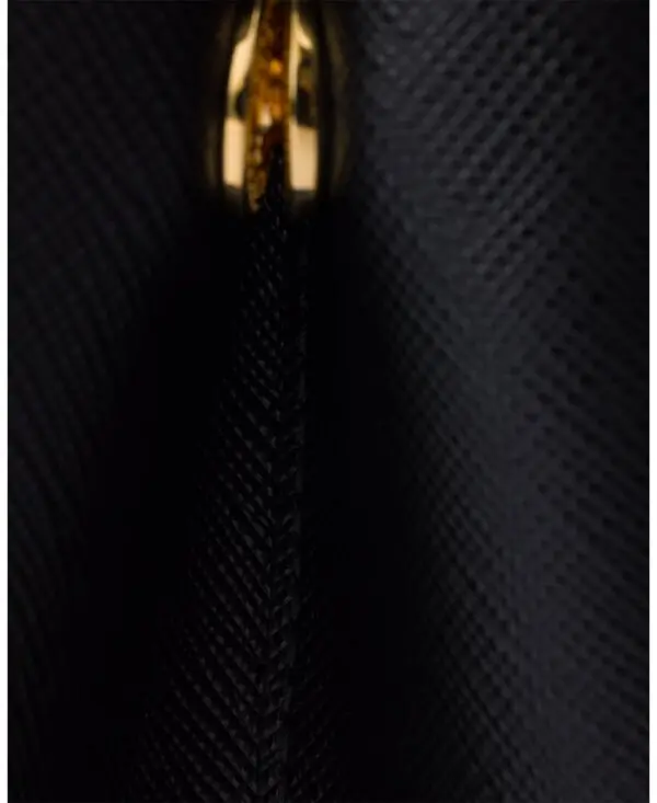 Prada Saffiano Leather Galleria Bag - Black