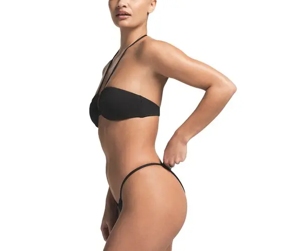 SKIMS String Bikini Bottoms - Onyx