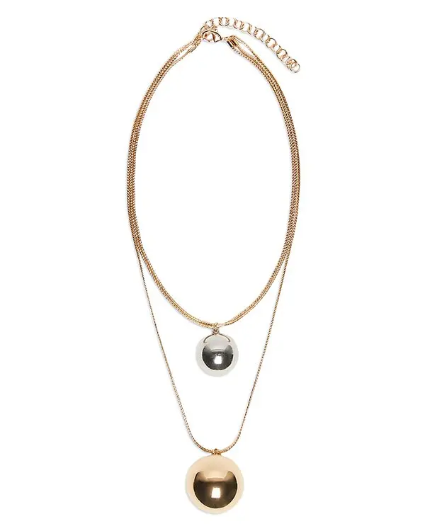 Max Mara Aradente Layered Necklace - Gold