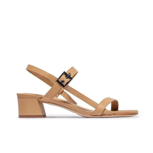 Bernardo Jinji Low Heel Sandal - Dune