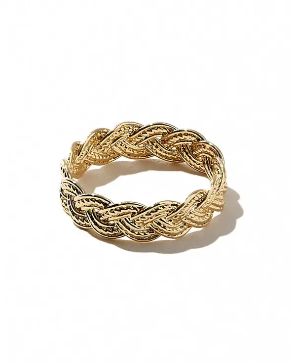 ANA LUISA Chloe Band Ring - Gold