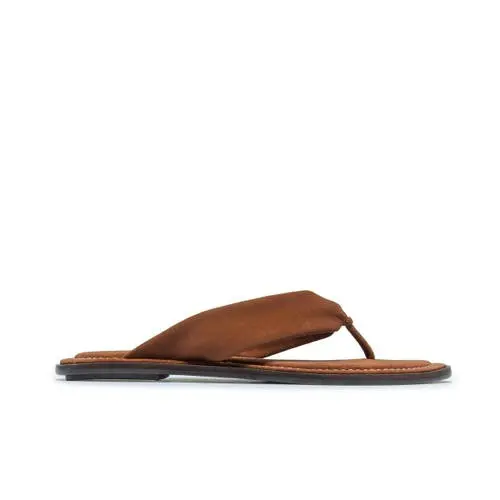 Bernardo Salt Thong Sandal - Almond