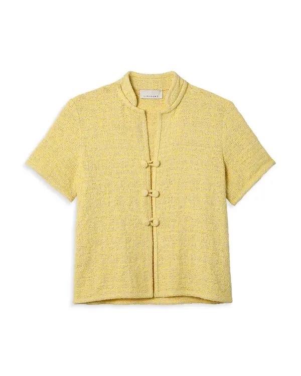 LIBEROWE Hetty Stand Collar Top