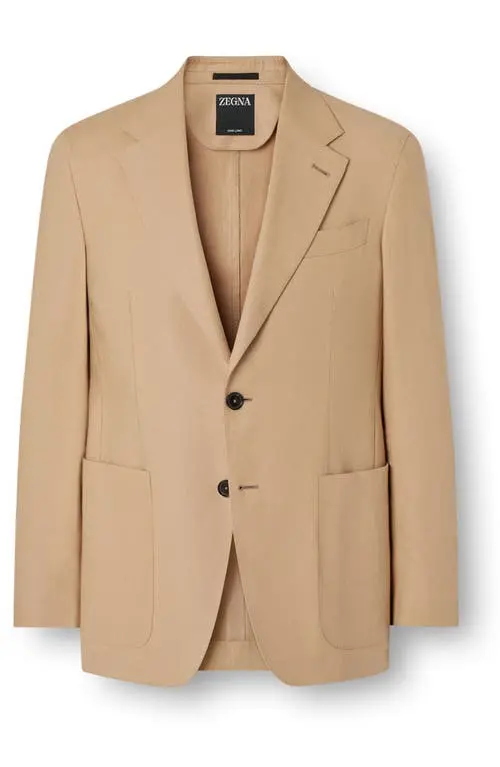 Zegna Oasi Lino Jacket - Beige