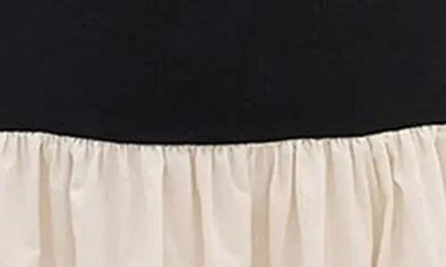 HATLEY Colorblock Midi Sundress - Black