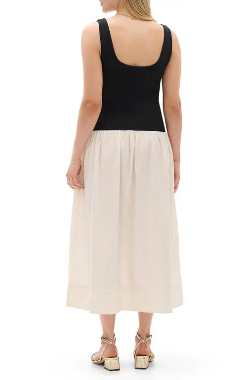 HATLEY Colorblock Midi Sundress
