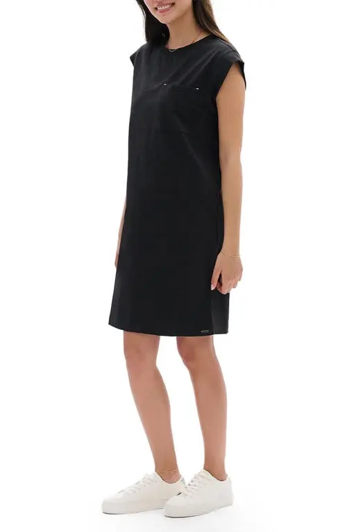 HATLEY Pocket T-shirt Dress - Caviar