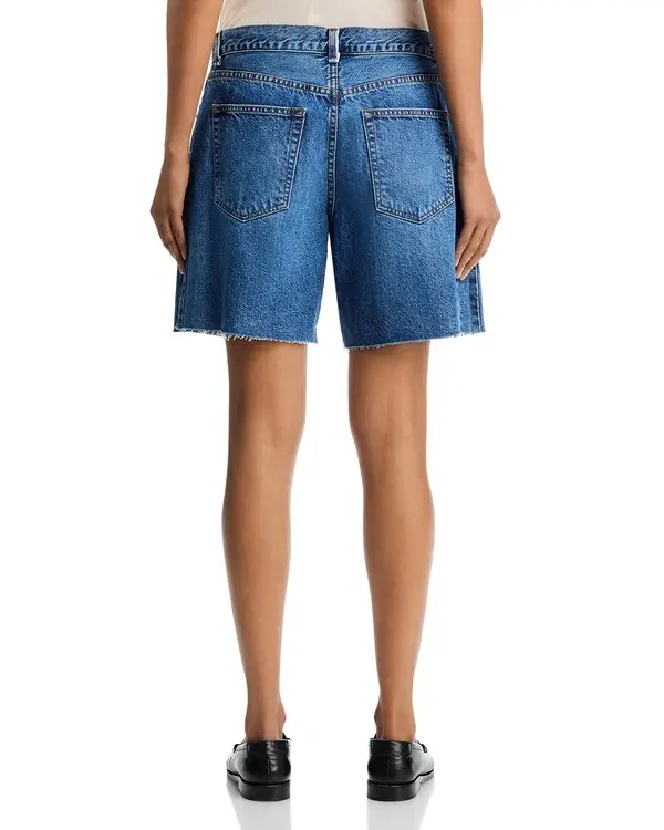 ASKK NY Sloop Mid-rise Denim Shorts - Port