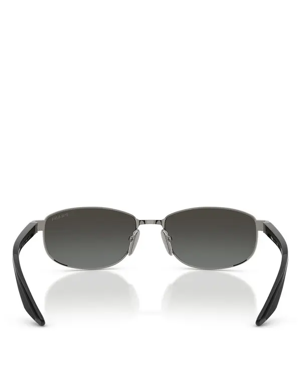 Prada Linea Rossa Oval Sunglasses, 58mm