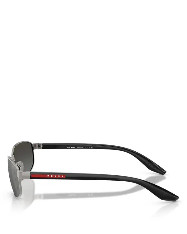 Prada Linea Rossa Oval Sunglasses, 58mm