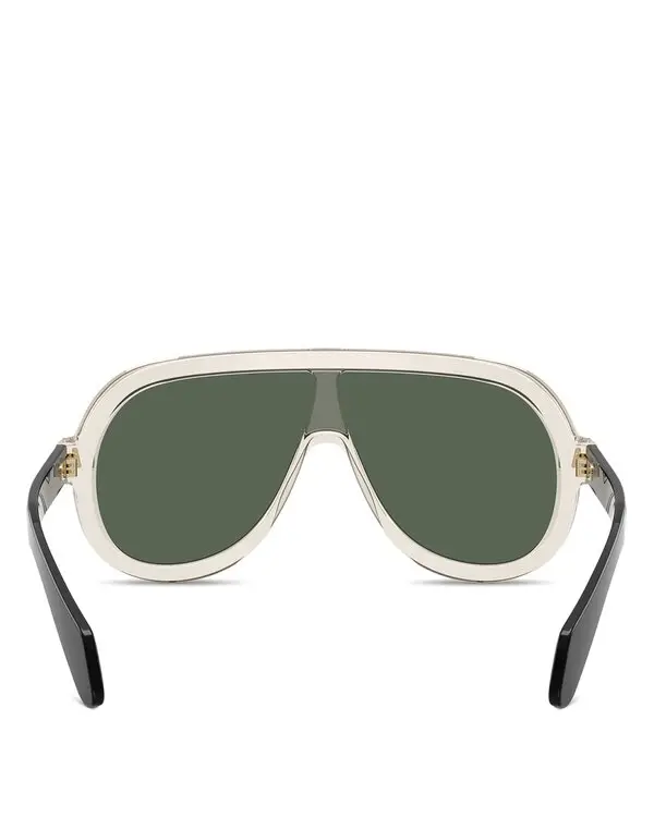 Moncler Sunsette Aviator Sunglasses - Green