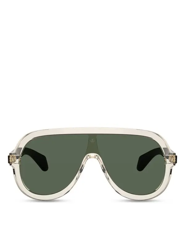 Moncler Sunsette Aviator Sunglasses - Green