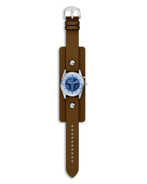 Fossil Archival Big Tic Watch 40mm - Brown/blue