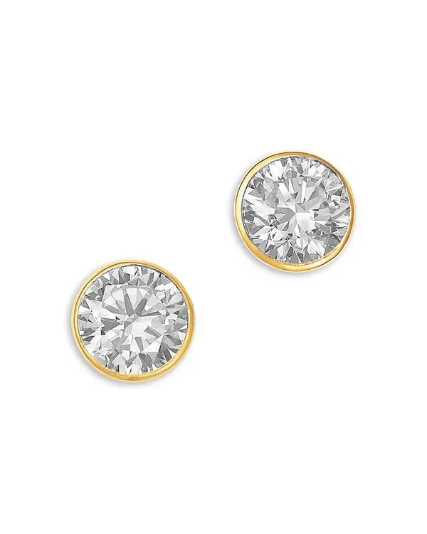 Bloomingdale'S 14k 2.0 Tcw Lab Grown Diamond Stud Earrings - Gold
