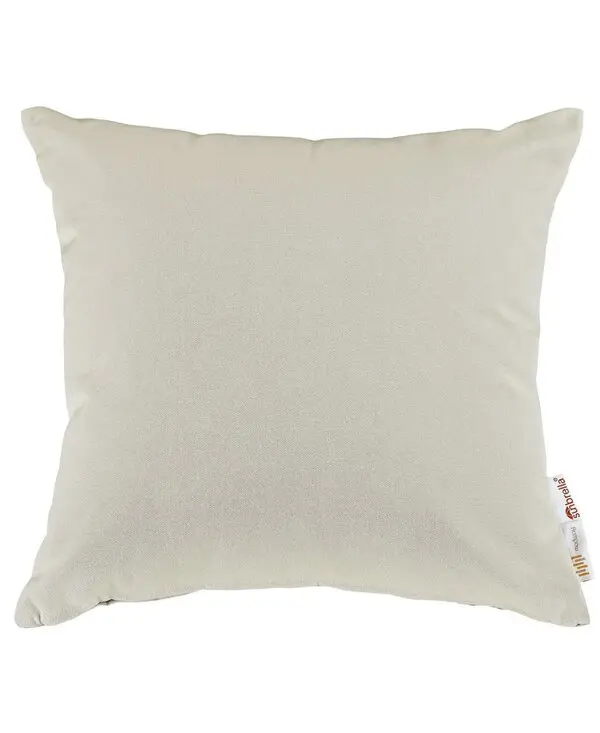 MODWAY Summon Outdoor Patio Sunbrellaa Pillow, Set Of 2 - Beige