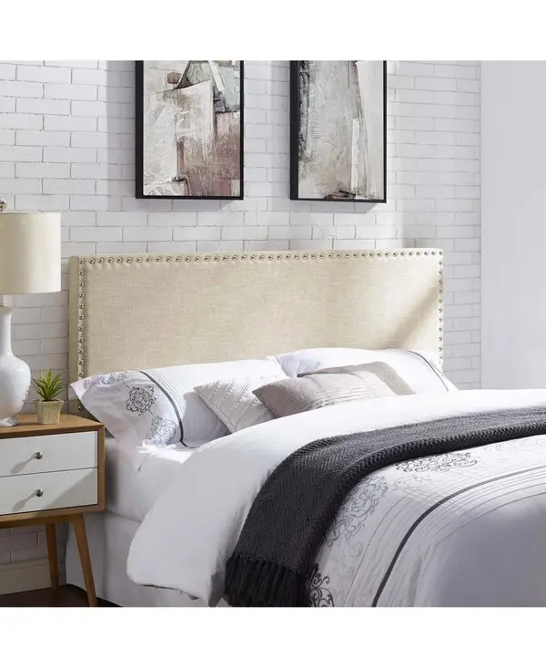MODWAY Phoebe Upholstered Fabric Headboard