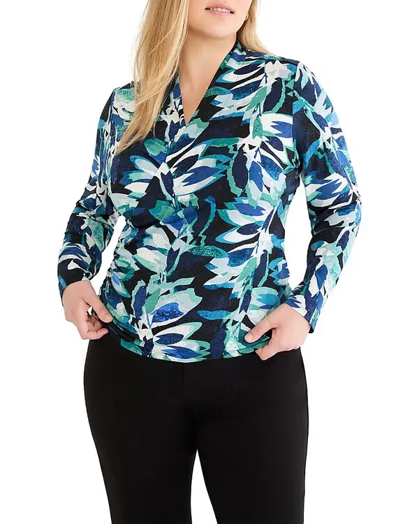 NIC+ZOE Giverny Knit Wrap Top