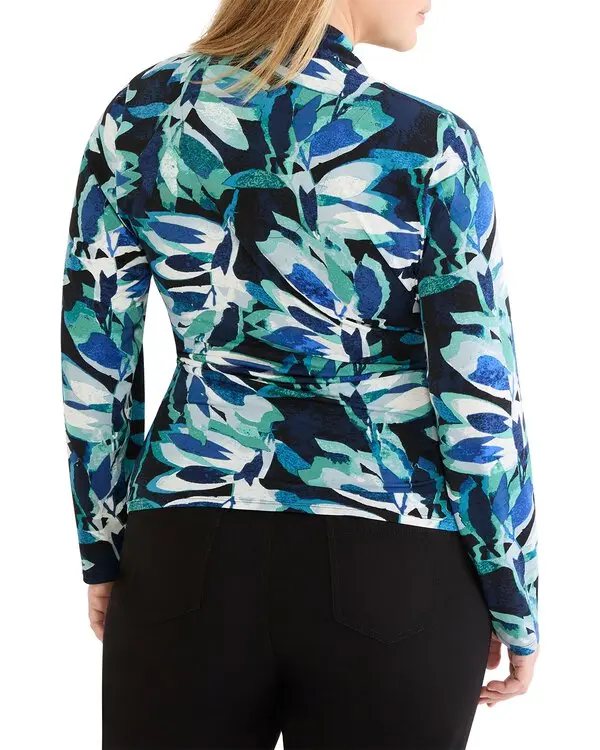 NIC+ZOE Giverny Knit Wrap Top