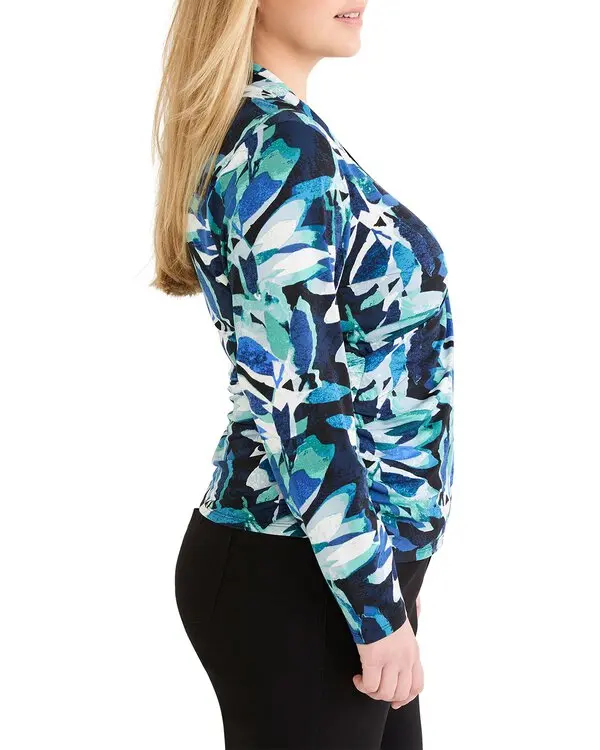 NIC+ZOE Giverny Knit Wrap Top