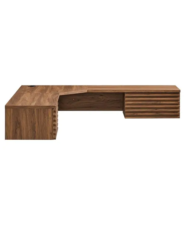 MODWAY Render Wall Mount Corner Office Desk