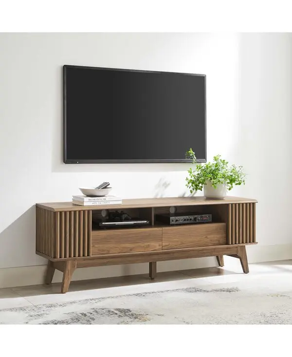 MODWAY Eudora 60 Tv Stand - Walnut
